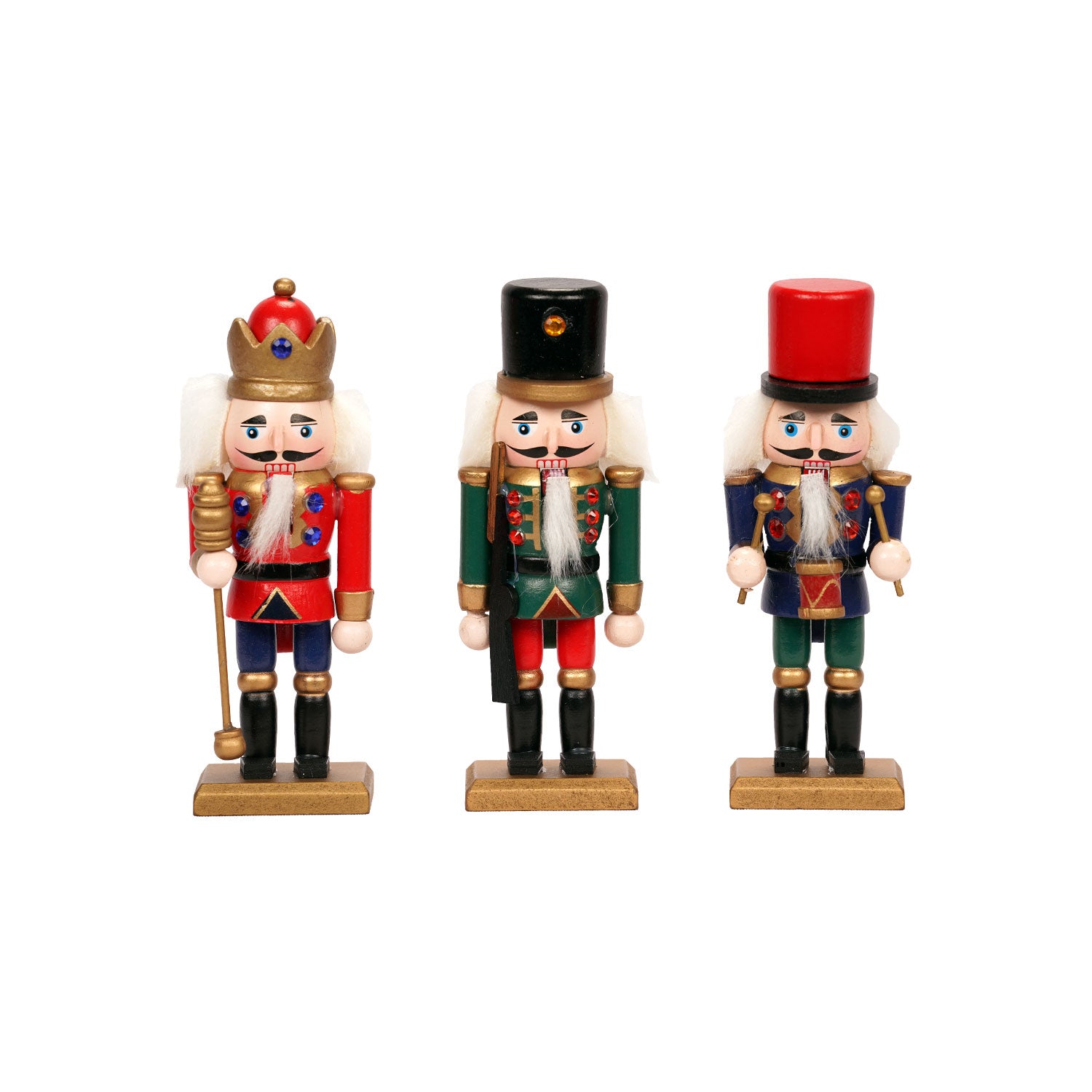 Set of 3 Nutcrackers – World of Christmas