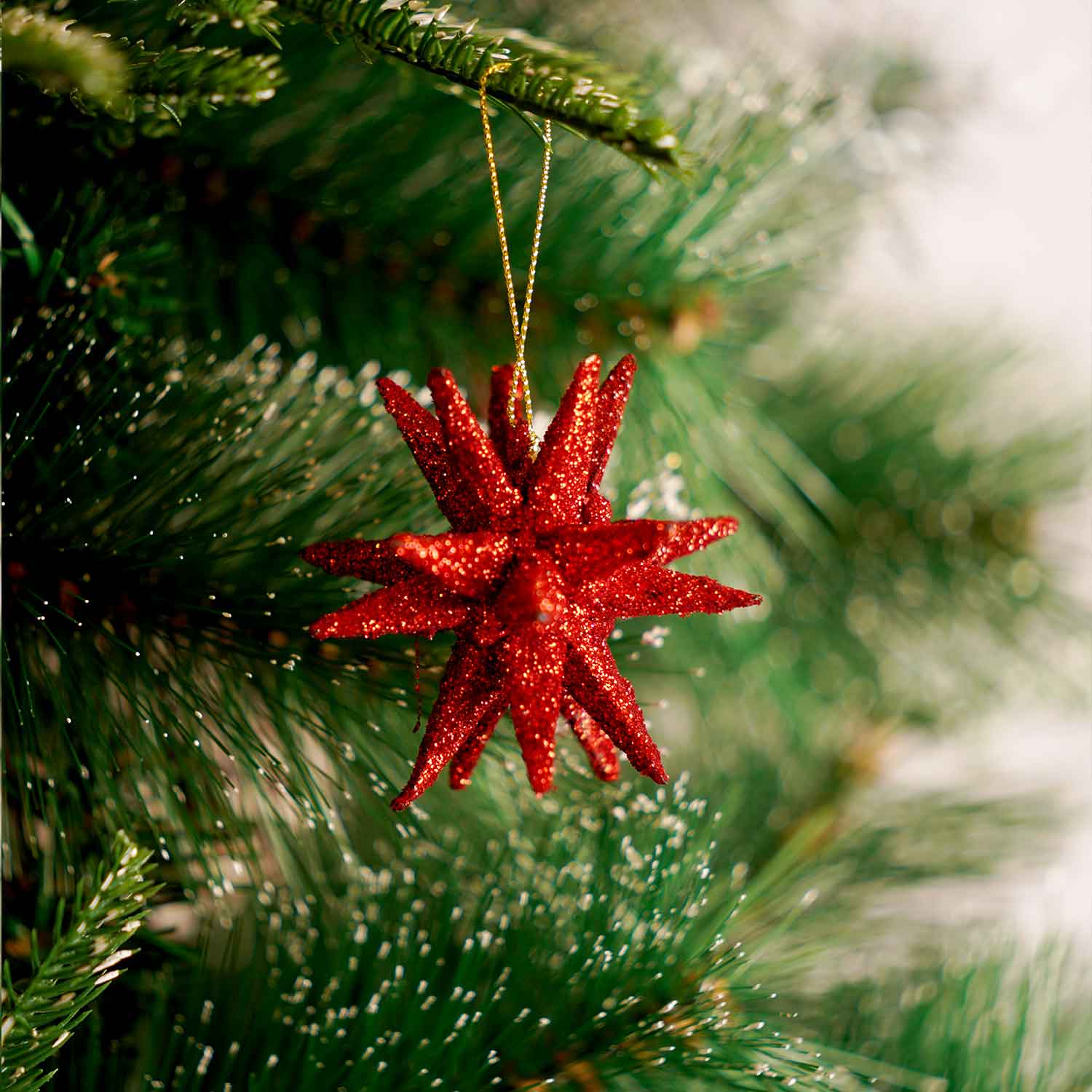 Set of 3 3D Star Ornaments – World of Christmas
