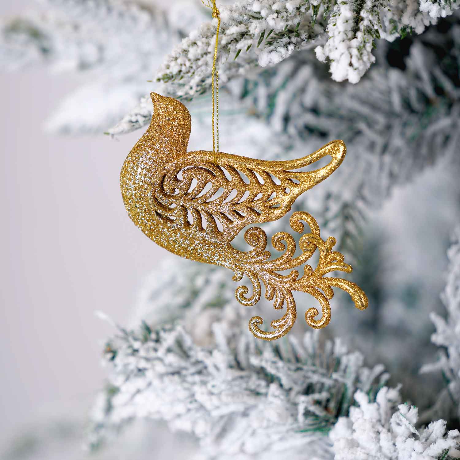 Golden Bird Ornament – World of Christmas