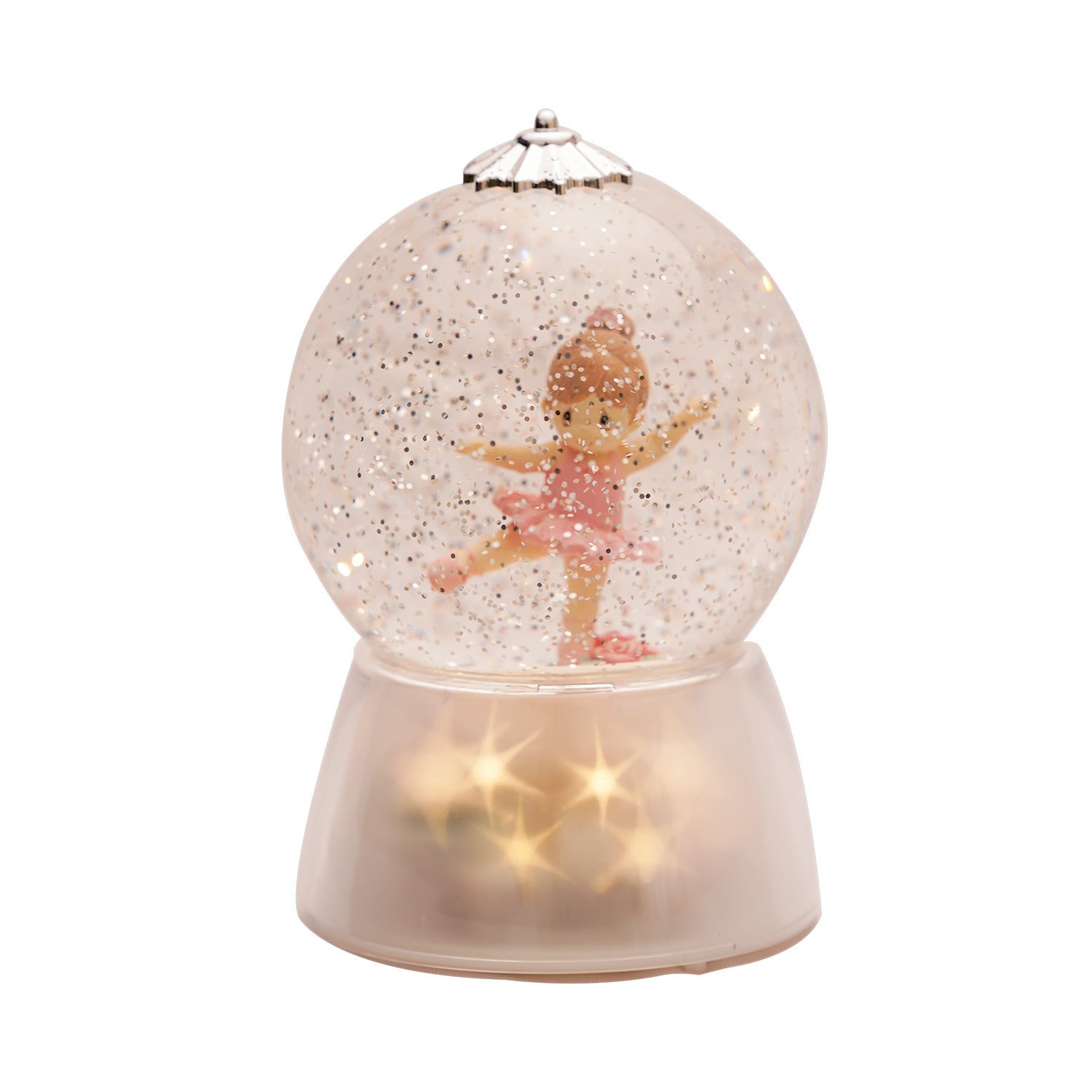 Dancing Ballerina Crystal LED Musical Snow Globe – World of Christmas