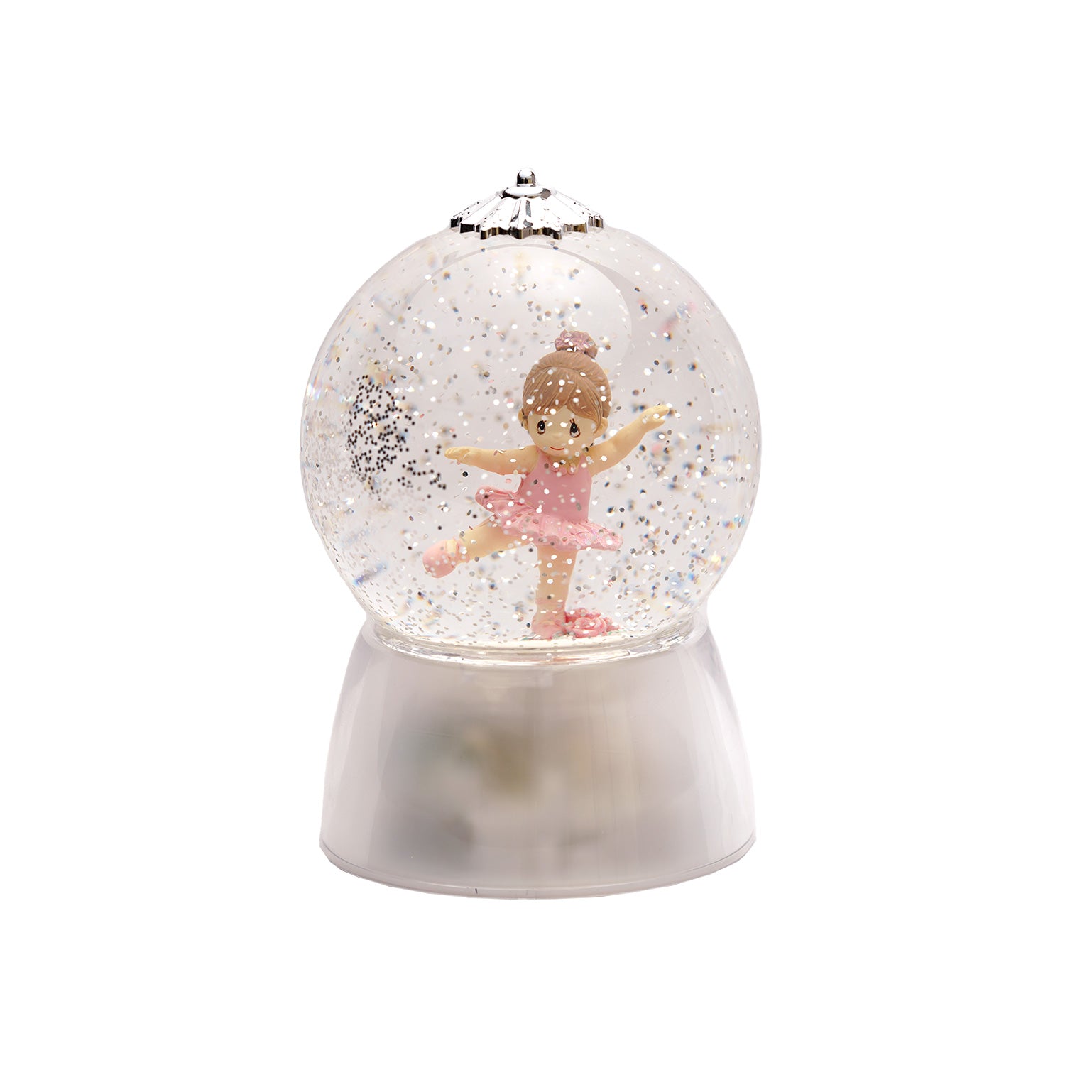 Dancing Ballerina Crystal LED Musical Snow Globe – World of Christmas